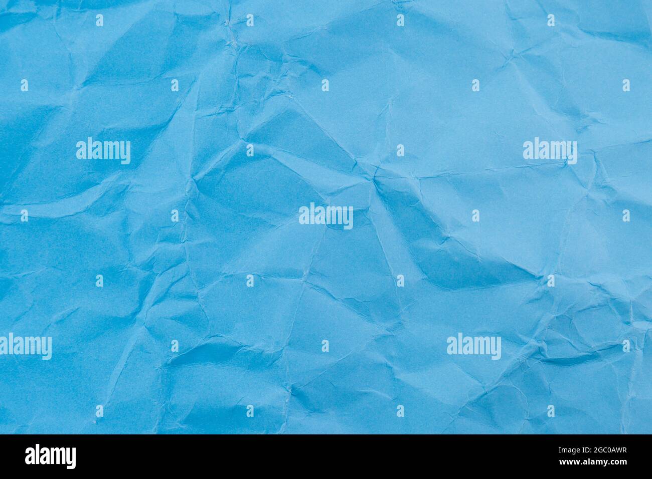 Blue crumpled paper texture background Stock Photo - Alamy