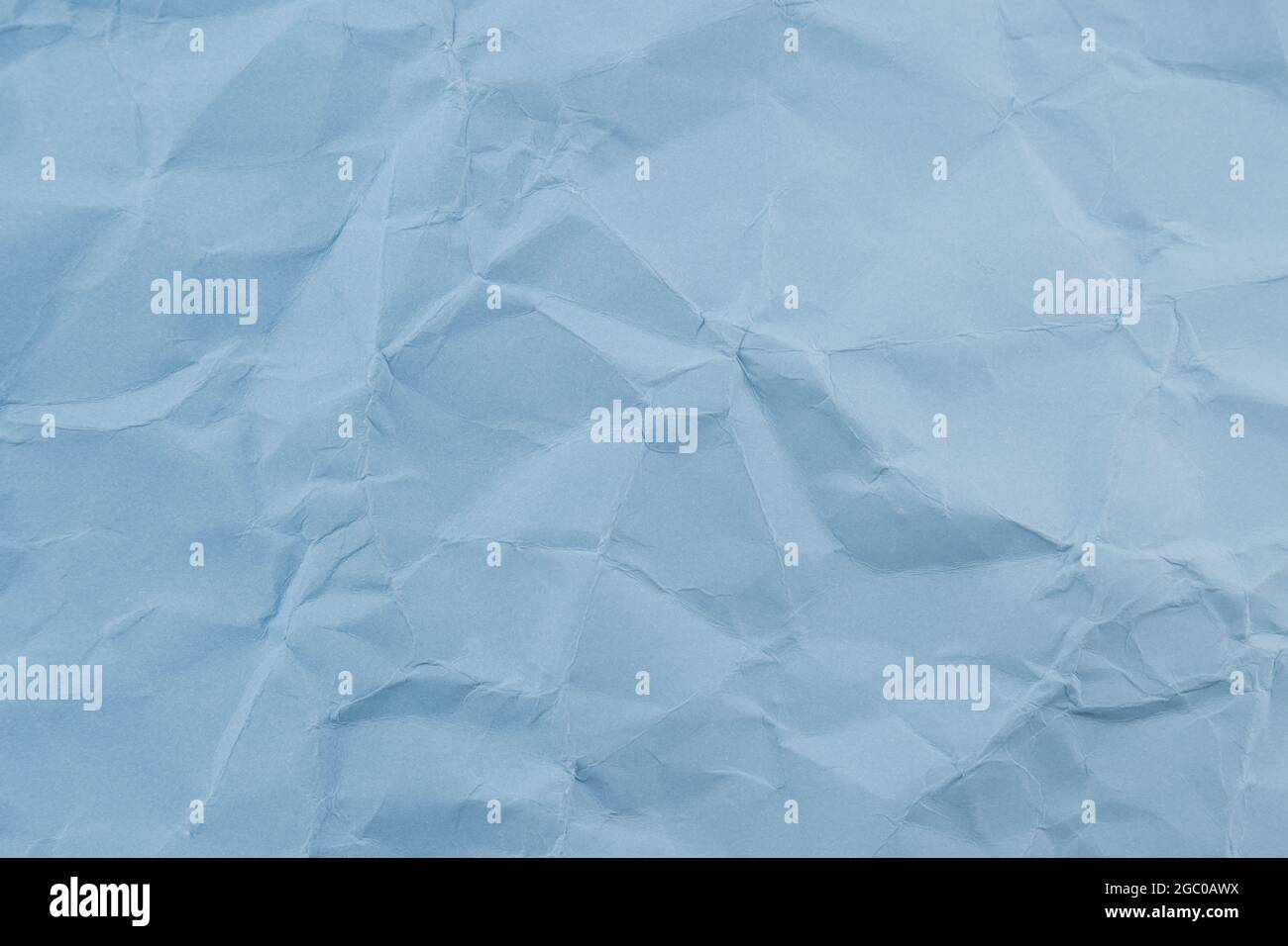 Blue crumpled paper texture background Stock Photo - Alamy