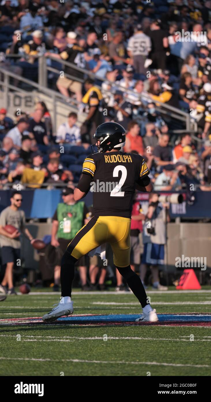 August 5th, 2021: #2 Mason Rudolph during the Pittsburgh Steelers vs ...