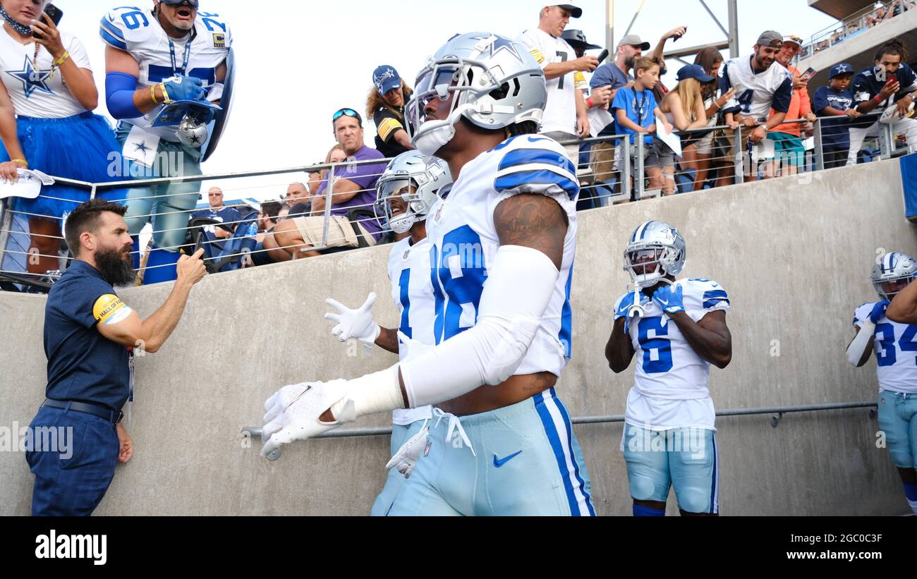 August 5th, 2021: #88 CeeDee Lamb during the Pittsburgh Steelers vs ...