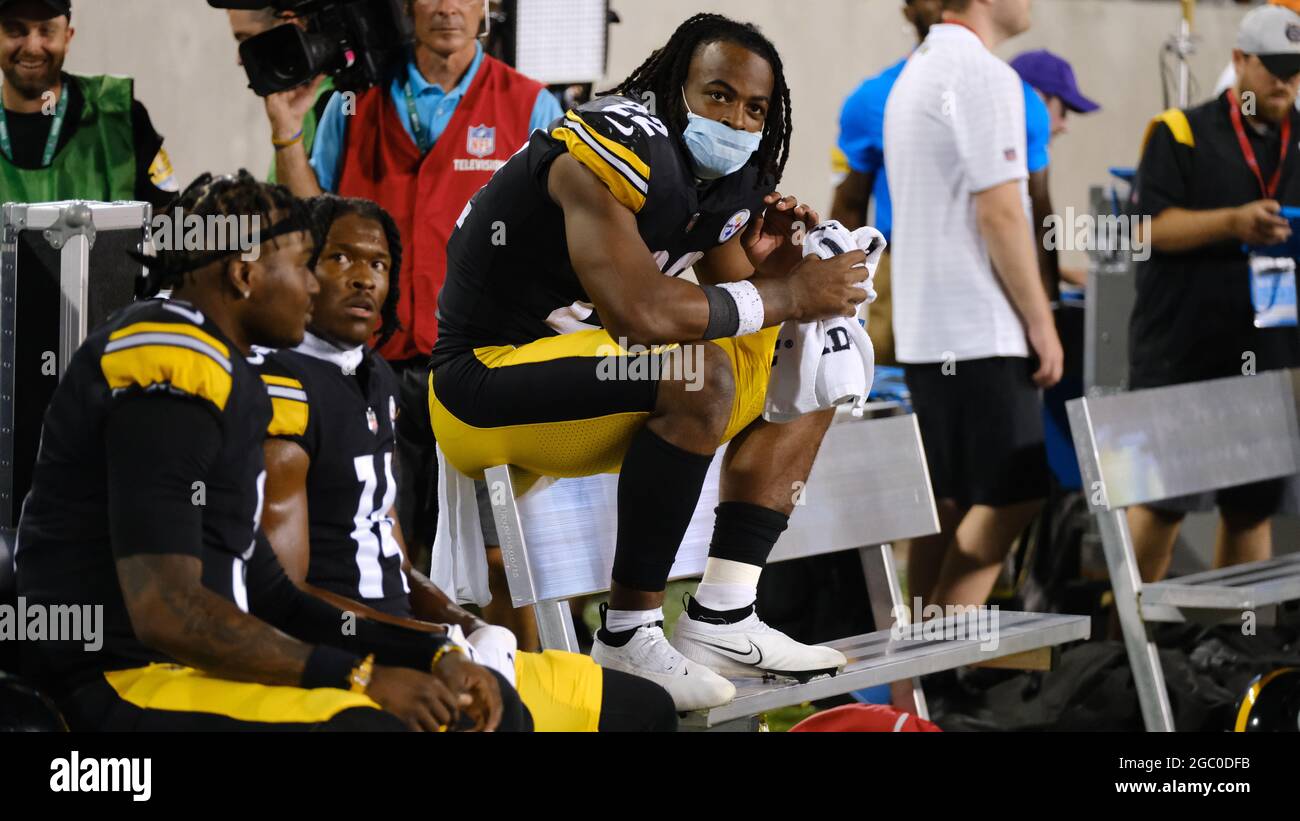 August 5th, 2021: #22 Najee Harris during the Pittsburgh Steelers vs ...