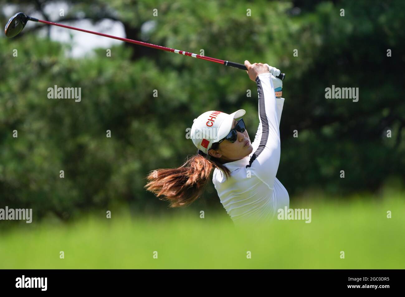 Saitama, Japan. 6th Aug, 2021. Lin Xiyu of China competes during the ...