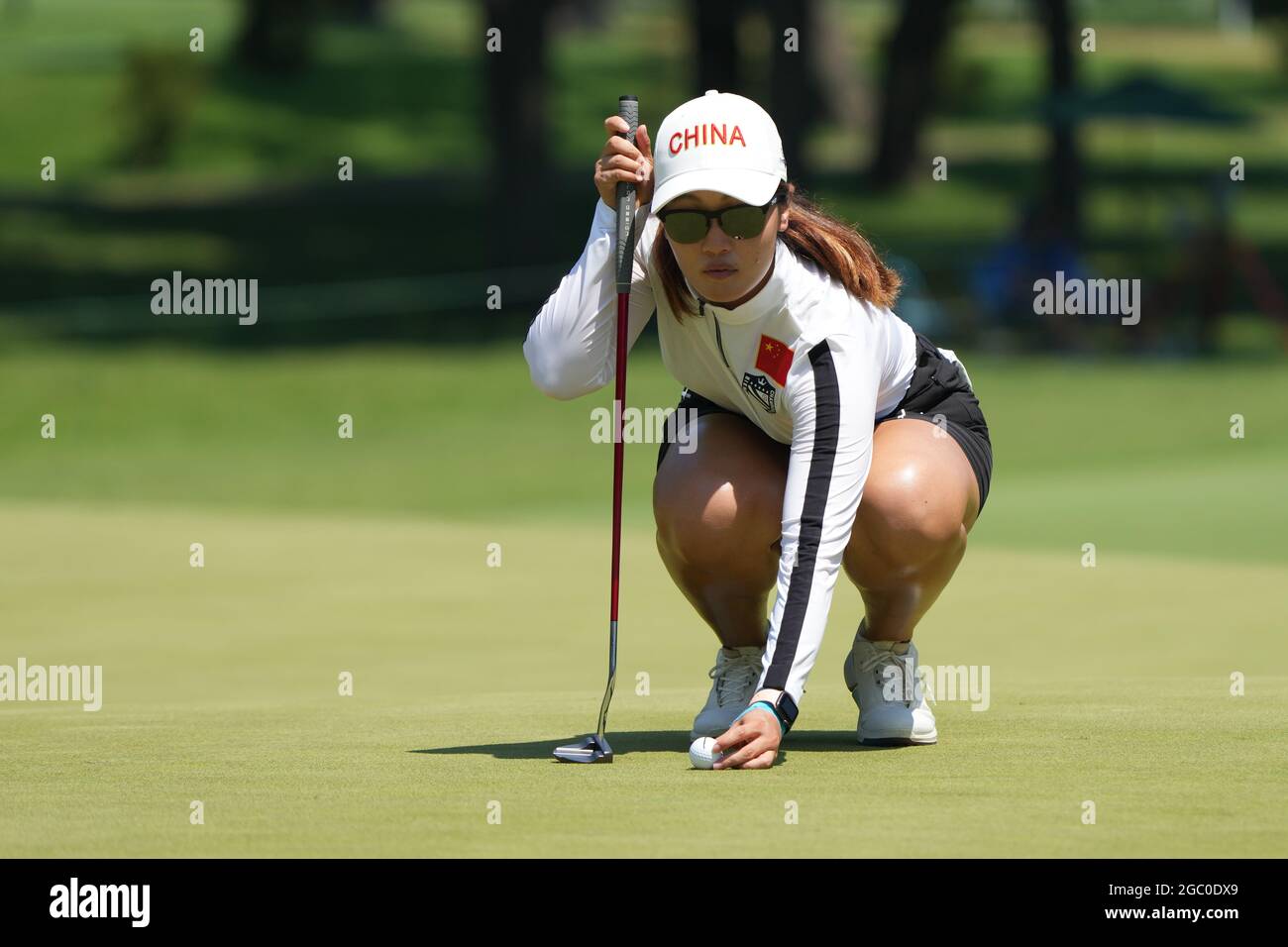 Saitama, Japan. 6th Aug, 2021. Lin Xiyu of China competes during the ...