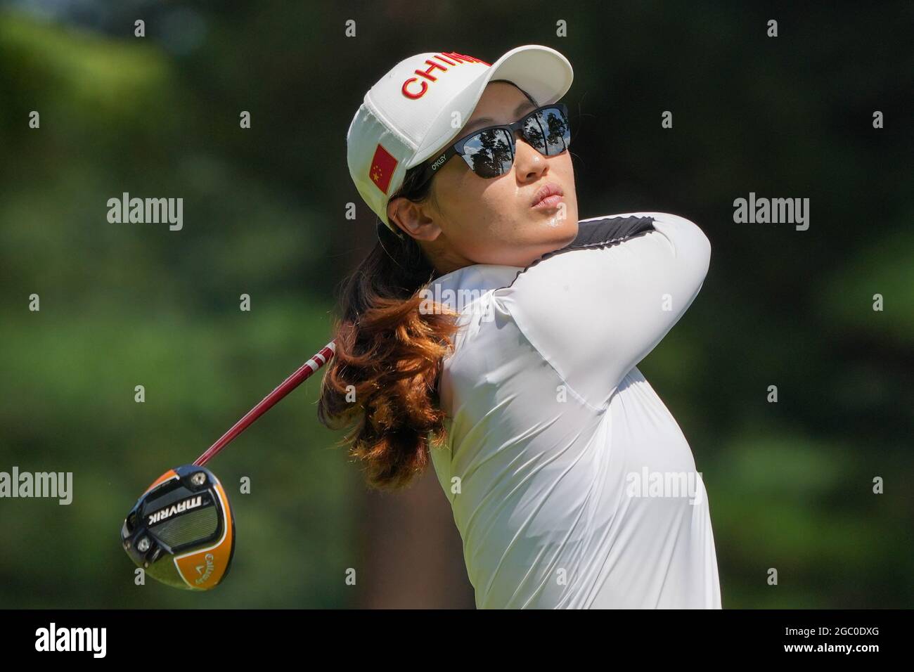 Saitama, Japan. 6th Aug, 2021. Lin Xiyu of China competes during the ...