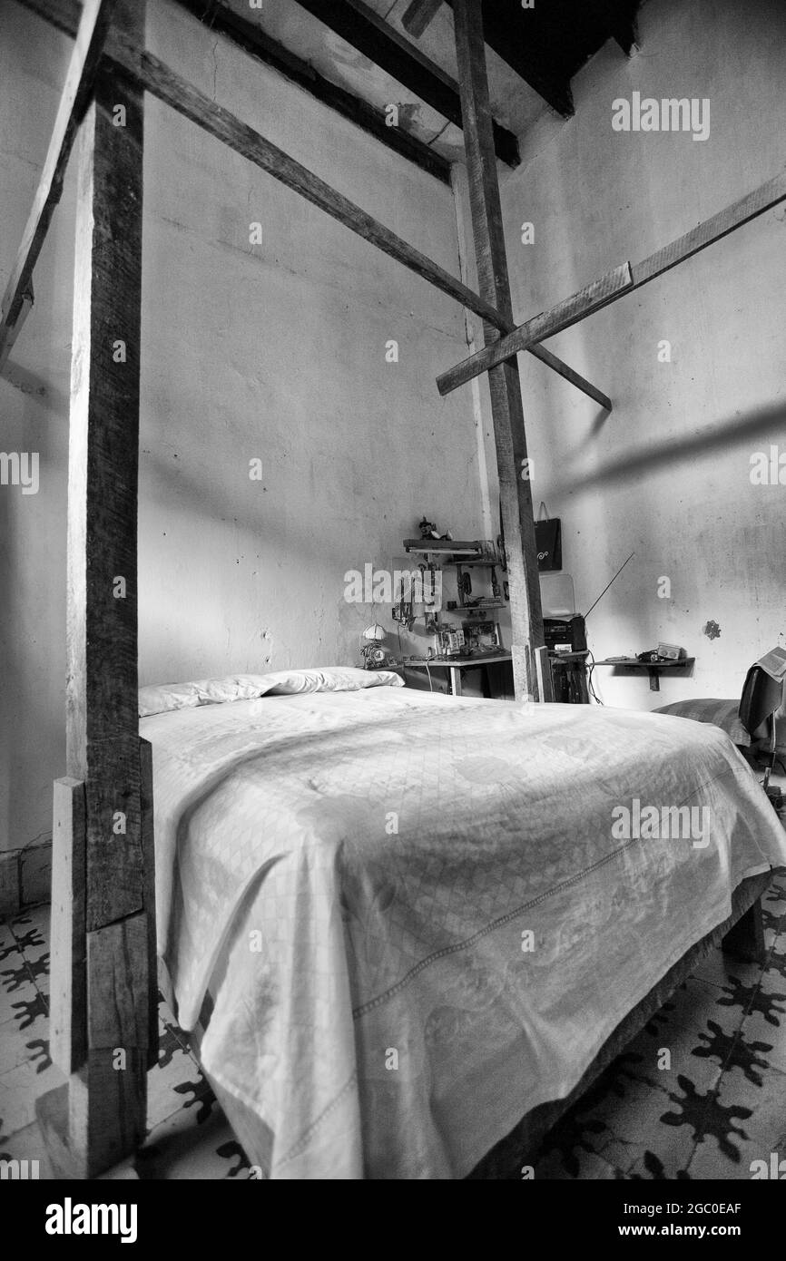 Propped up bed Black and White Stock Photos & Images - Alamy