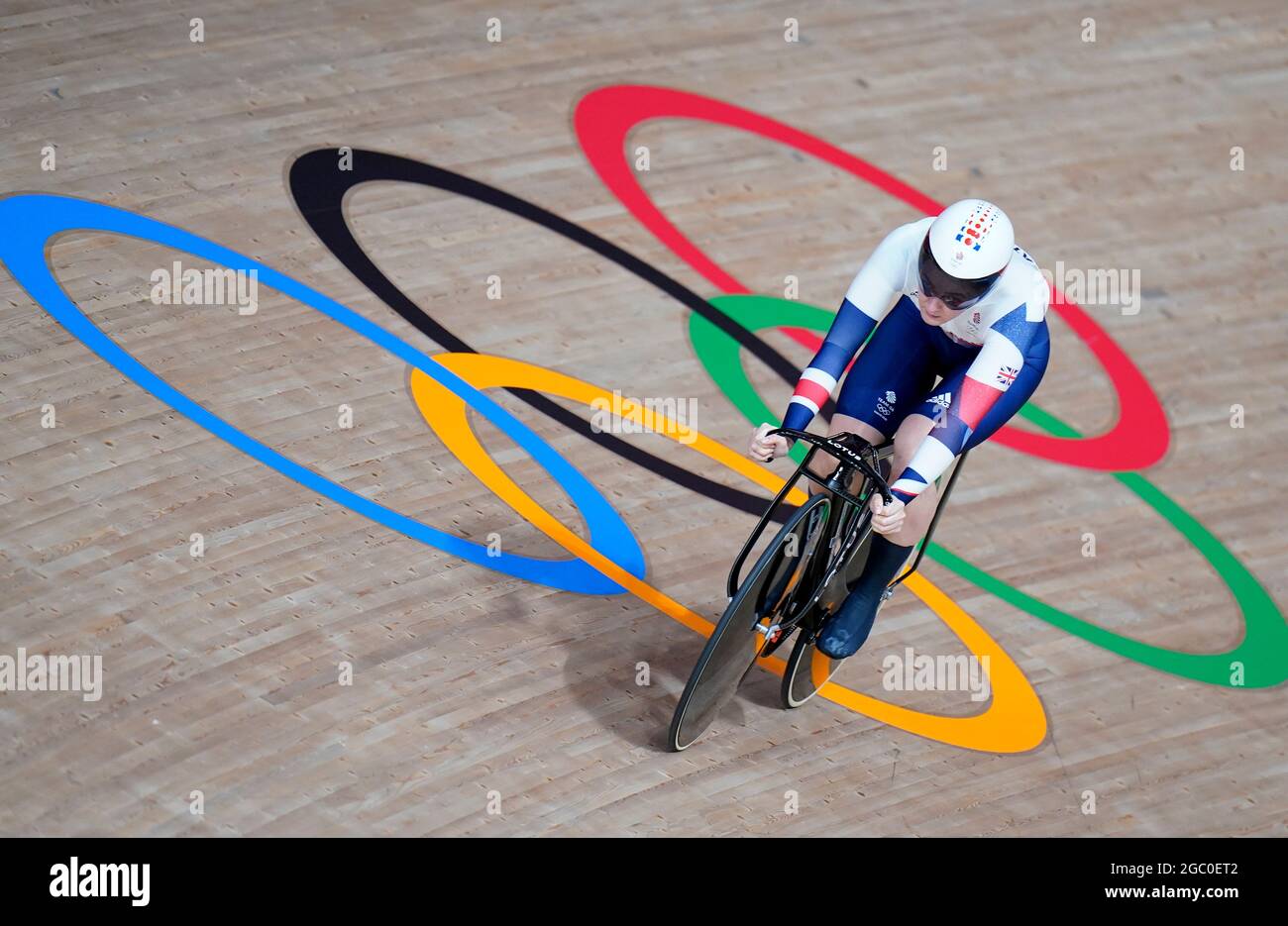 Great Britain's Katy Marchant during the Women's 200m Flying Start ...