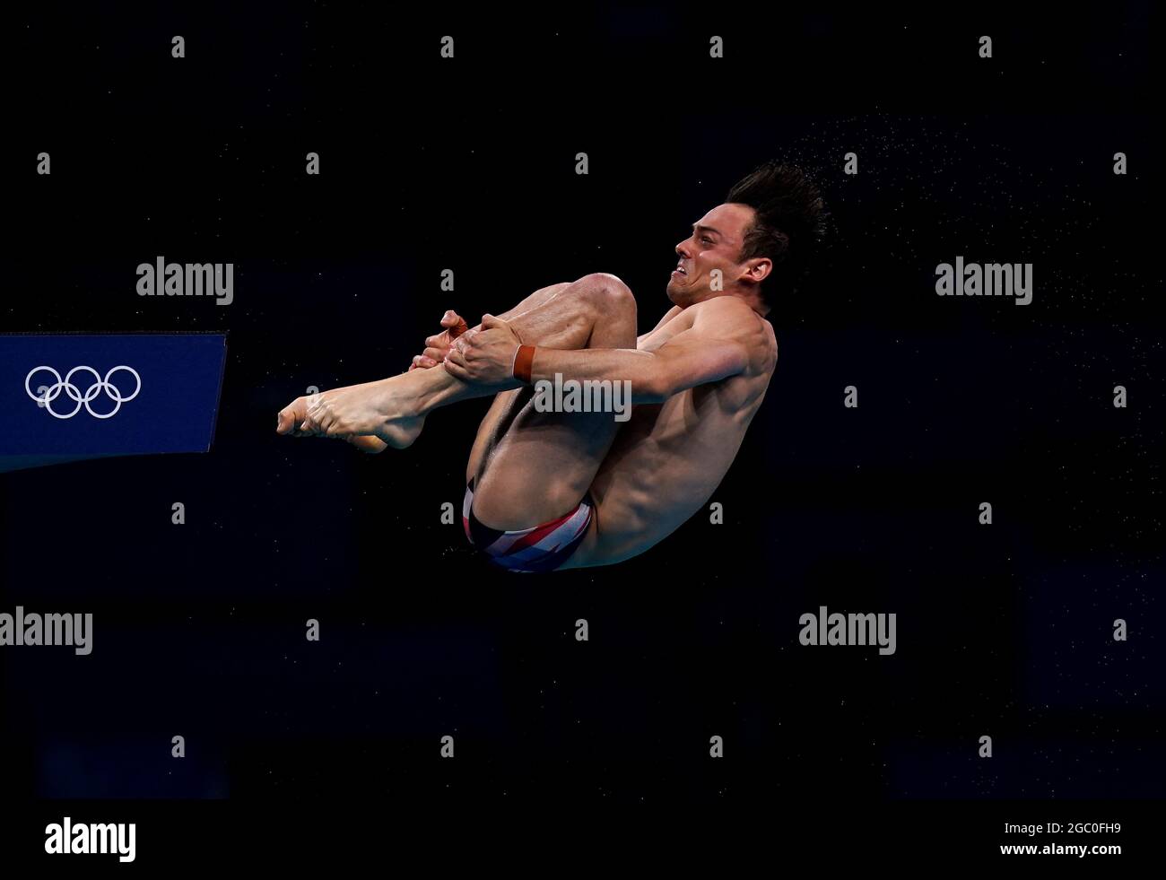 Great Britain's Tom Daley during the Men's 10m Platform Preliminary at ...