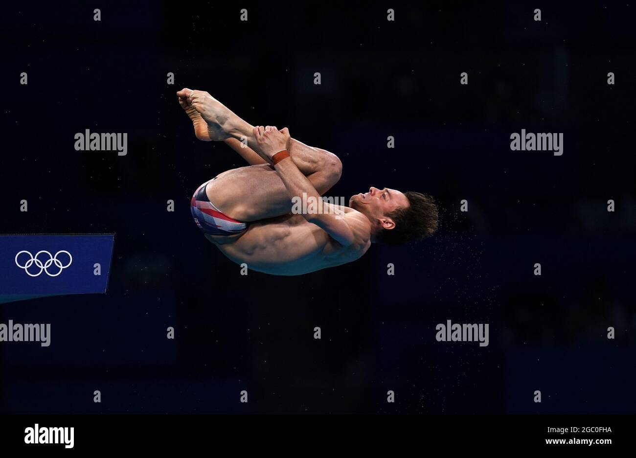 Great Britain's Tom Daley during the Men's 10m Platform Preliminary at ...