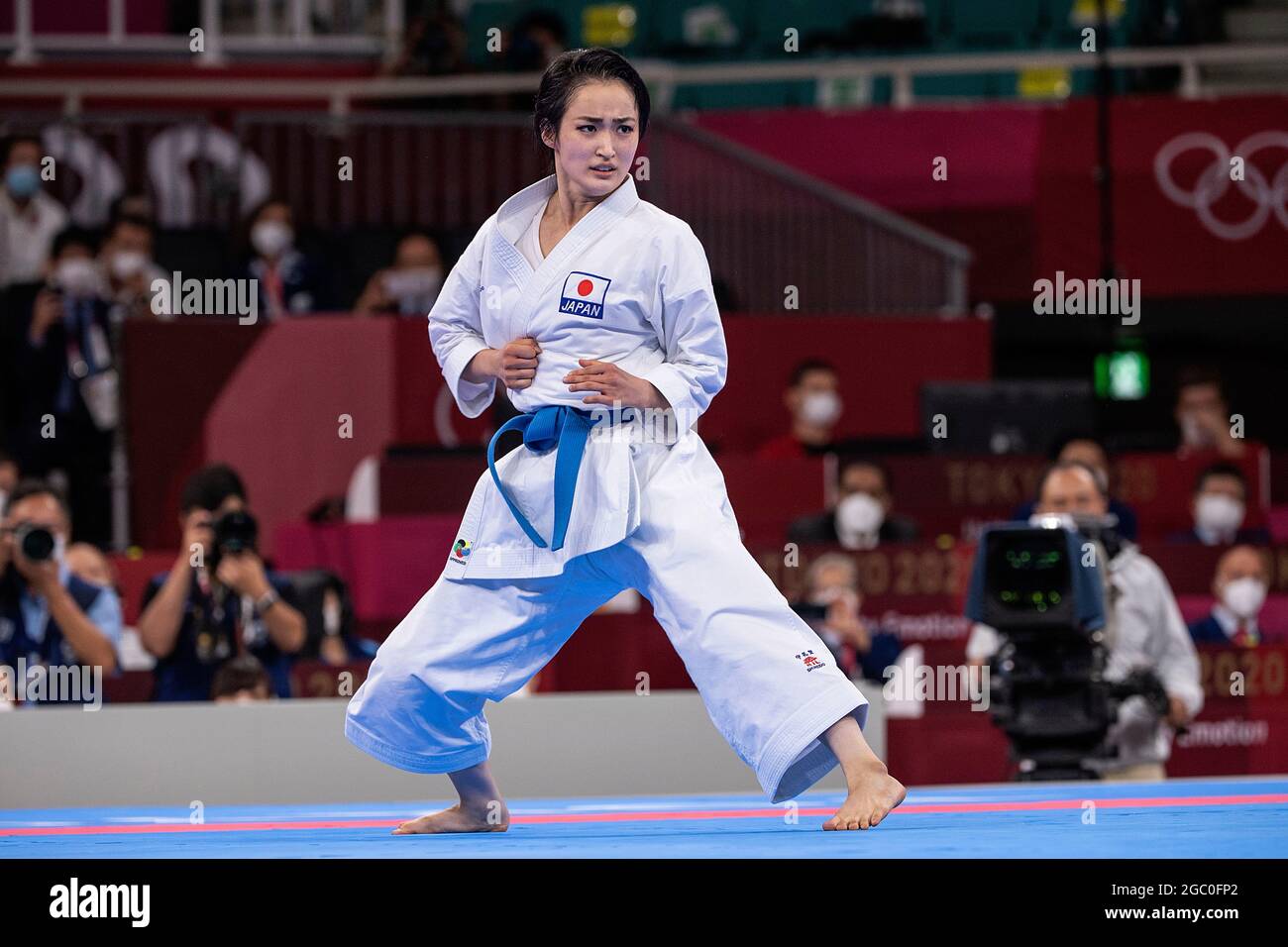 Tokyo olympics karate women hi-res stock photography and images - Alamy