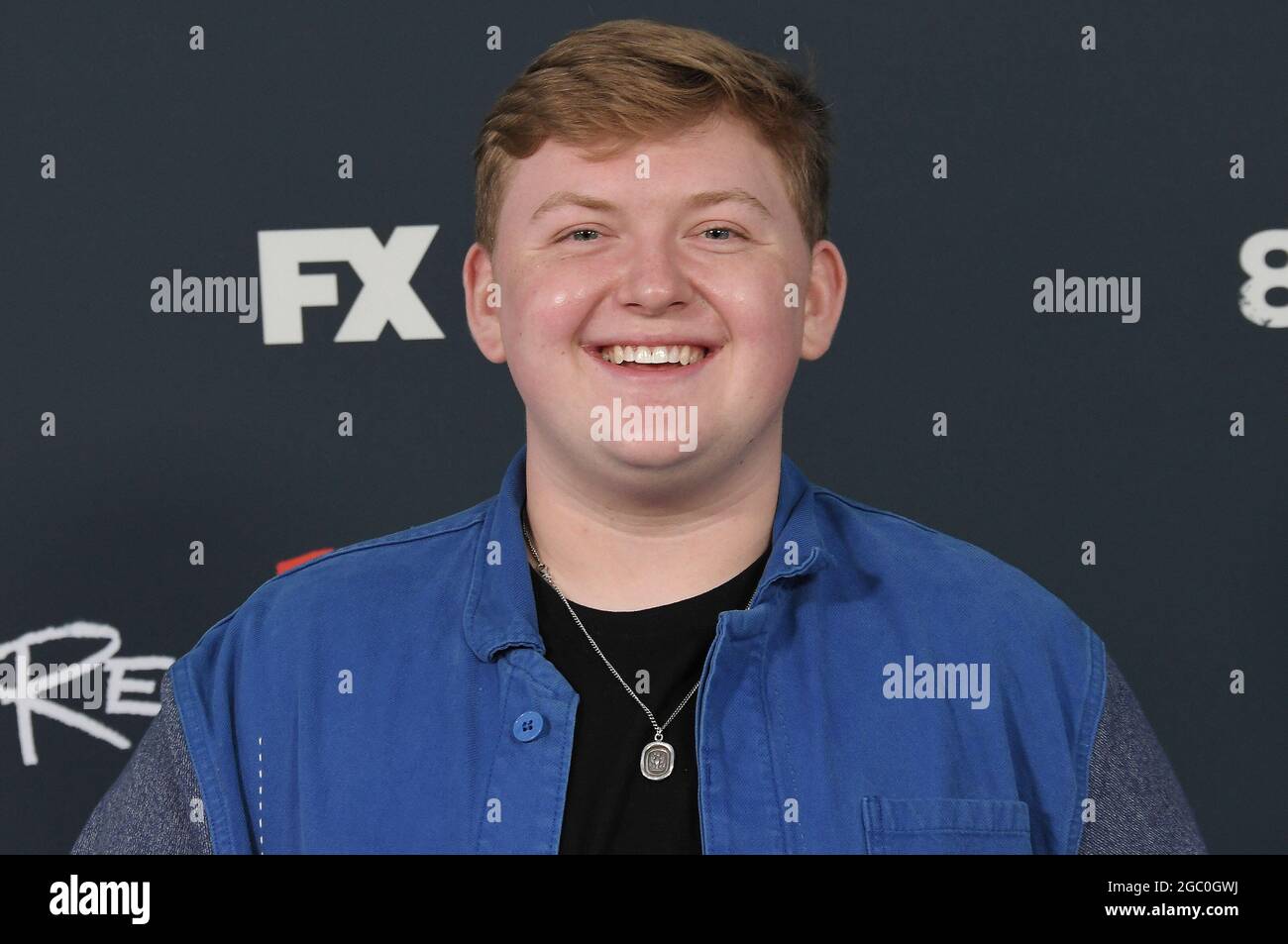 Los Angeles, USA. 05th Aug, 2021. Jack Maricle arrives at FX's ...