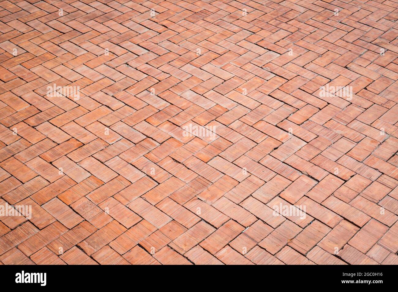 Red Brick Floor Texture