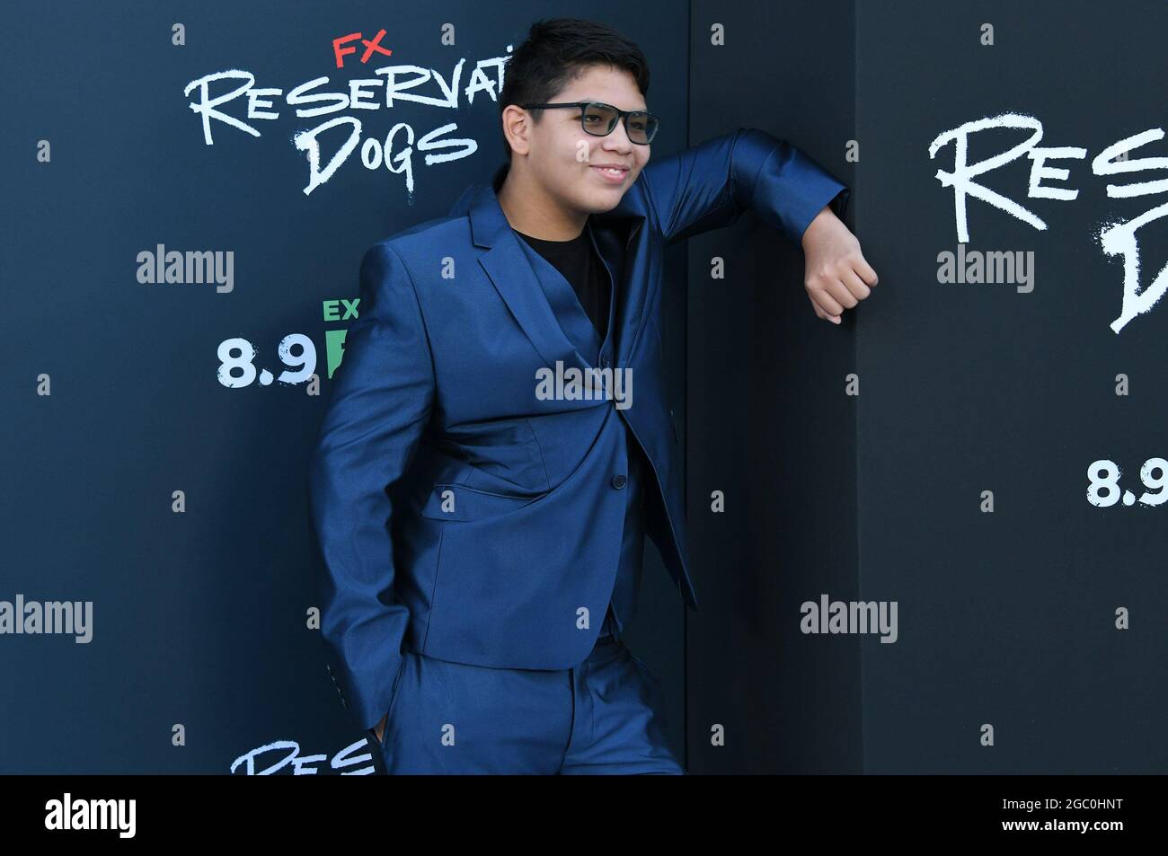 Lane Factor arrives at FX’s RESERVATION DOGS Series Premiere held at ...