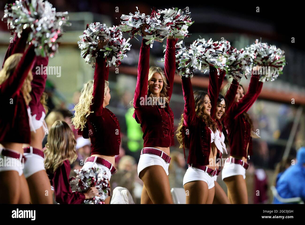 SYDNEY, AUSTRALIA - JUNE 11: Manly cheer squad during the round ...