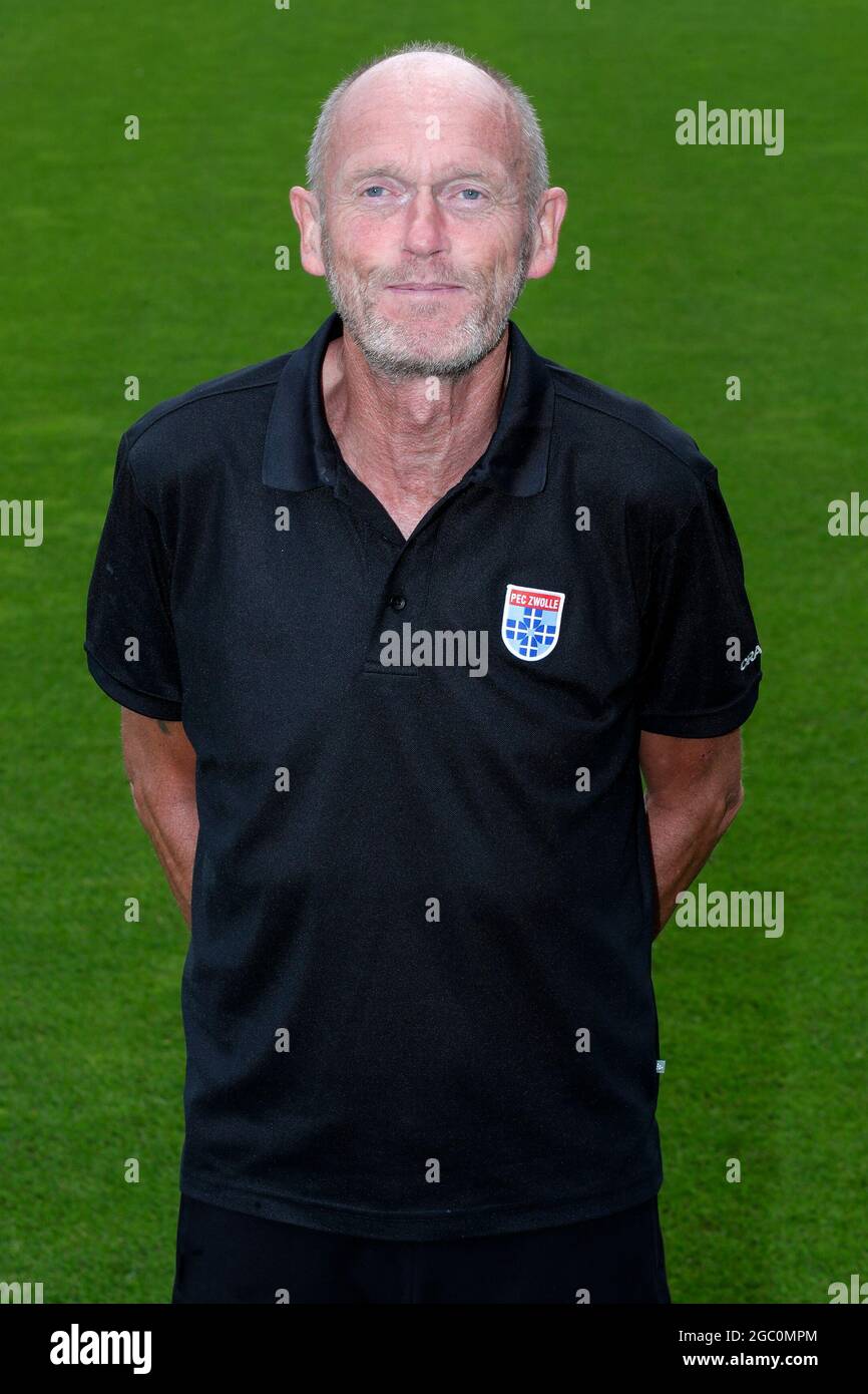 ZWOLLE, NETHERLANDS - JULY 30: Jan de Groot materiaalman of PEC Zwolle ...
