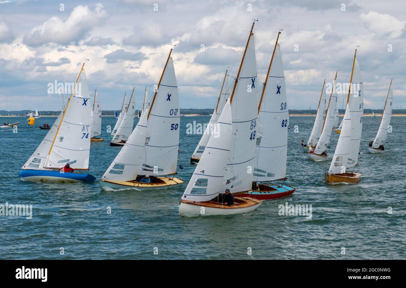 cowes week, isle of wight, sailing regatta, yachting regatta, yacht ...