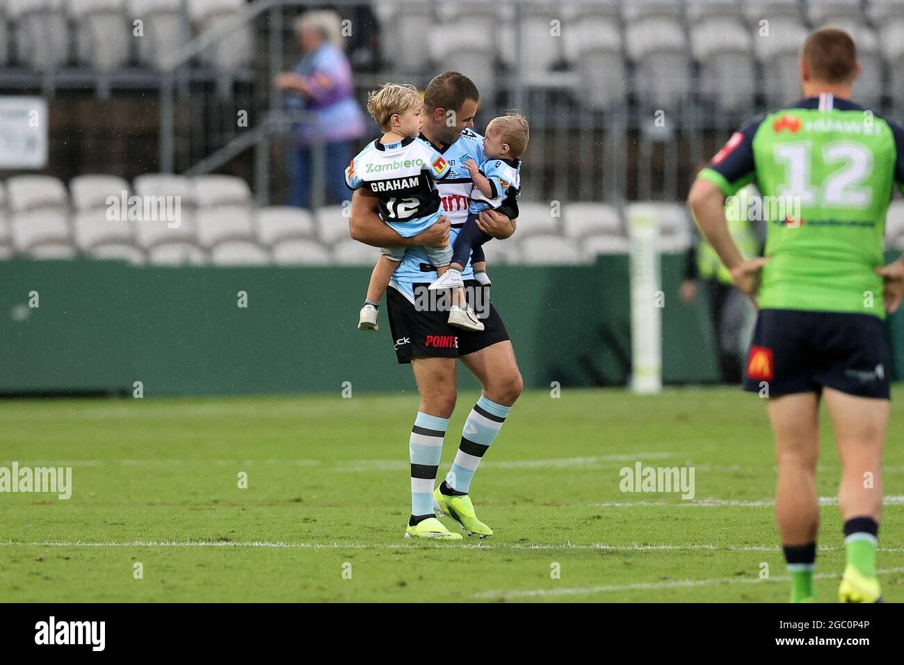 SYDNEY, AUSTRALIA - MARCH 21: Wade Graham of the Sharks plays his 250th ...
