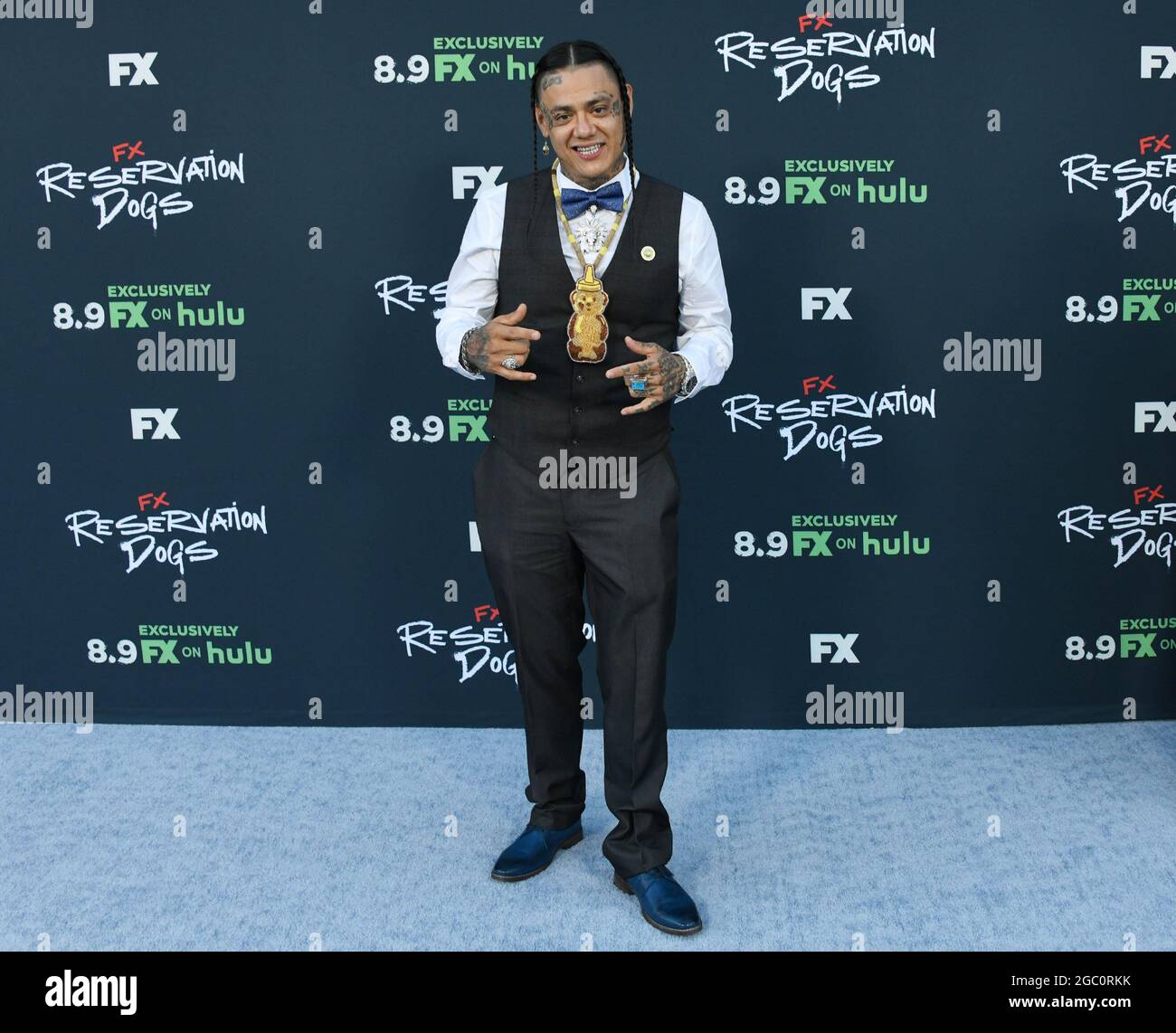 Los Angeles, USA. 05th Aug, 2021. Sten Joddi arrives at FX's ...