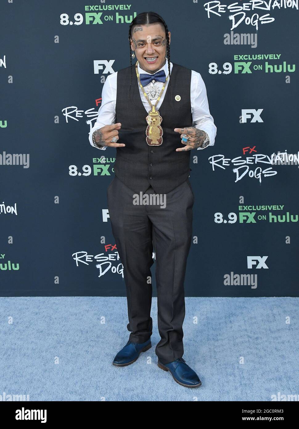 Los Angeles, USA. 05th Aug, 2021. Sten Joddi arrives at FX's ...