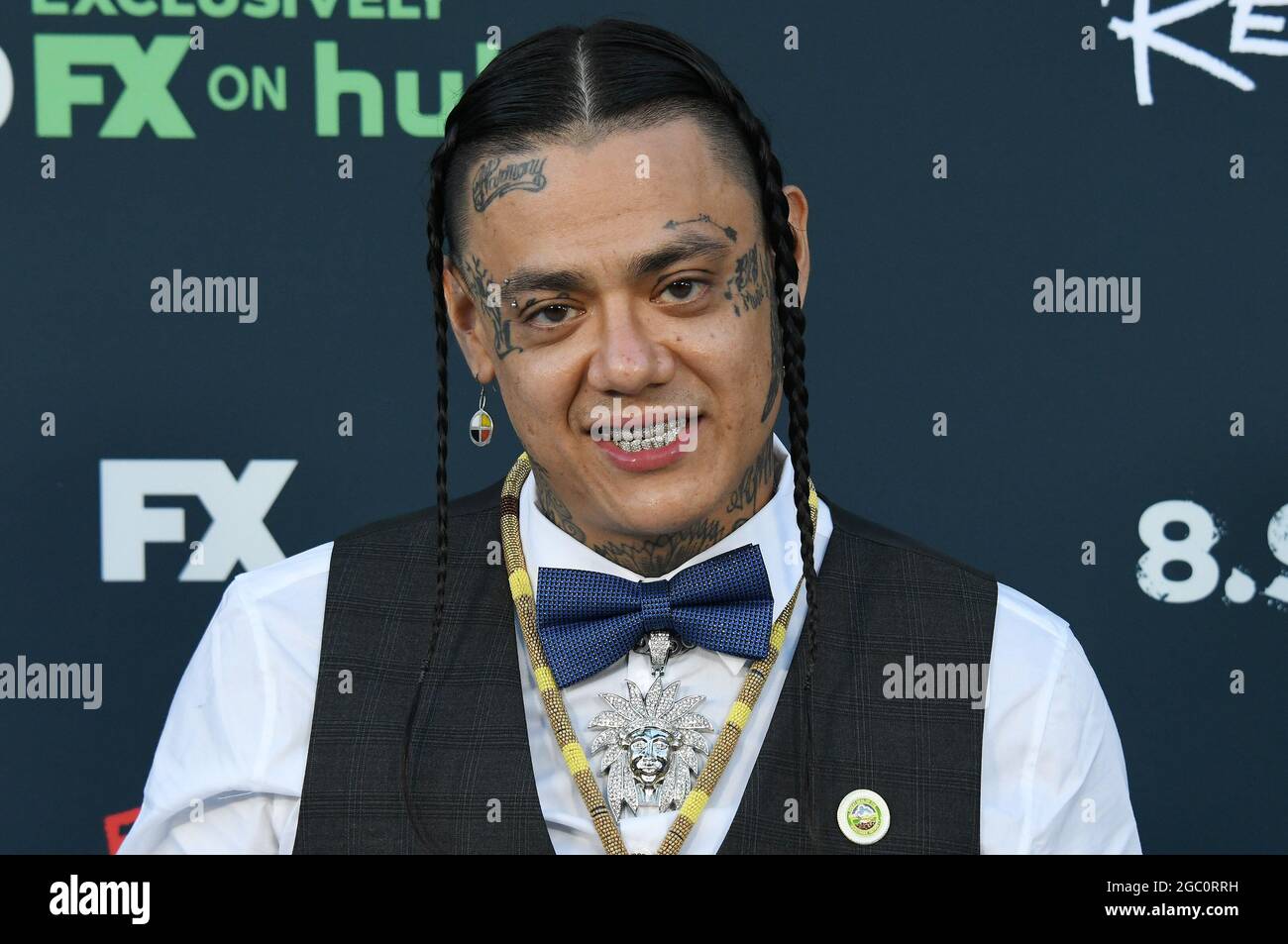 Los Angeles, USA. 05th Aug, 2021. Sten Joddi arrives at FX's ...