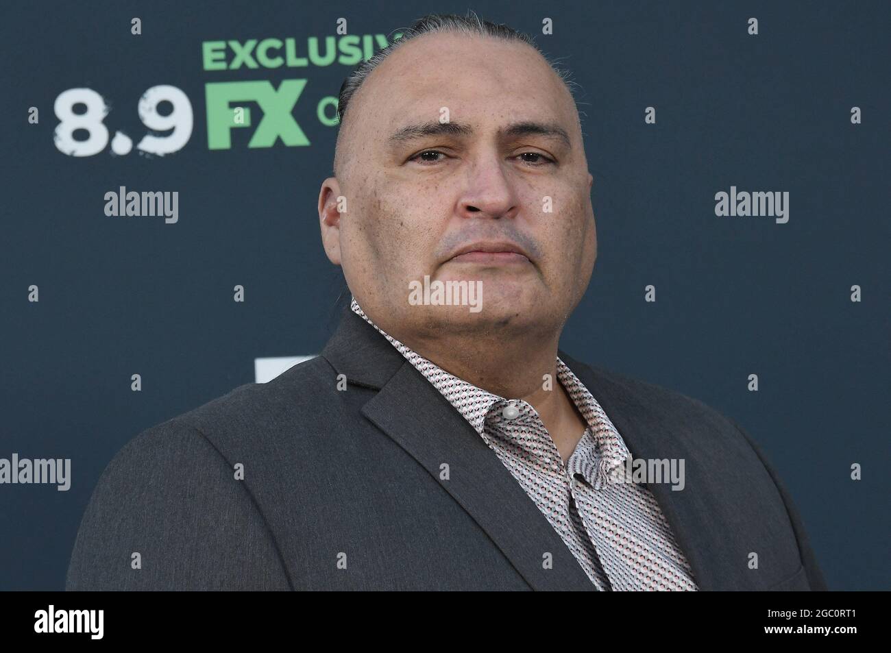 Los Angeles, USA. 05th Aug, 2021. Jon Proudstar arrives at FX's ...