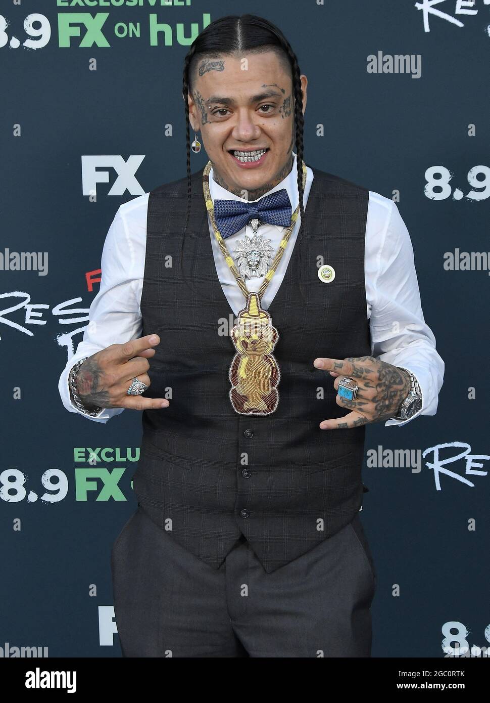 Los Angeles, USA. 05th Aug, 2021. Sten Joddi arrives at FX's ...