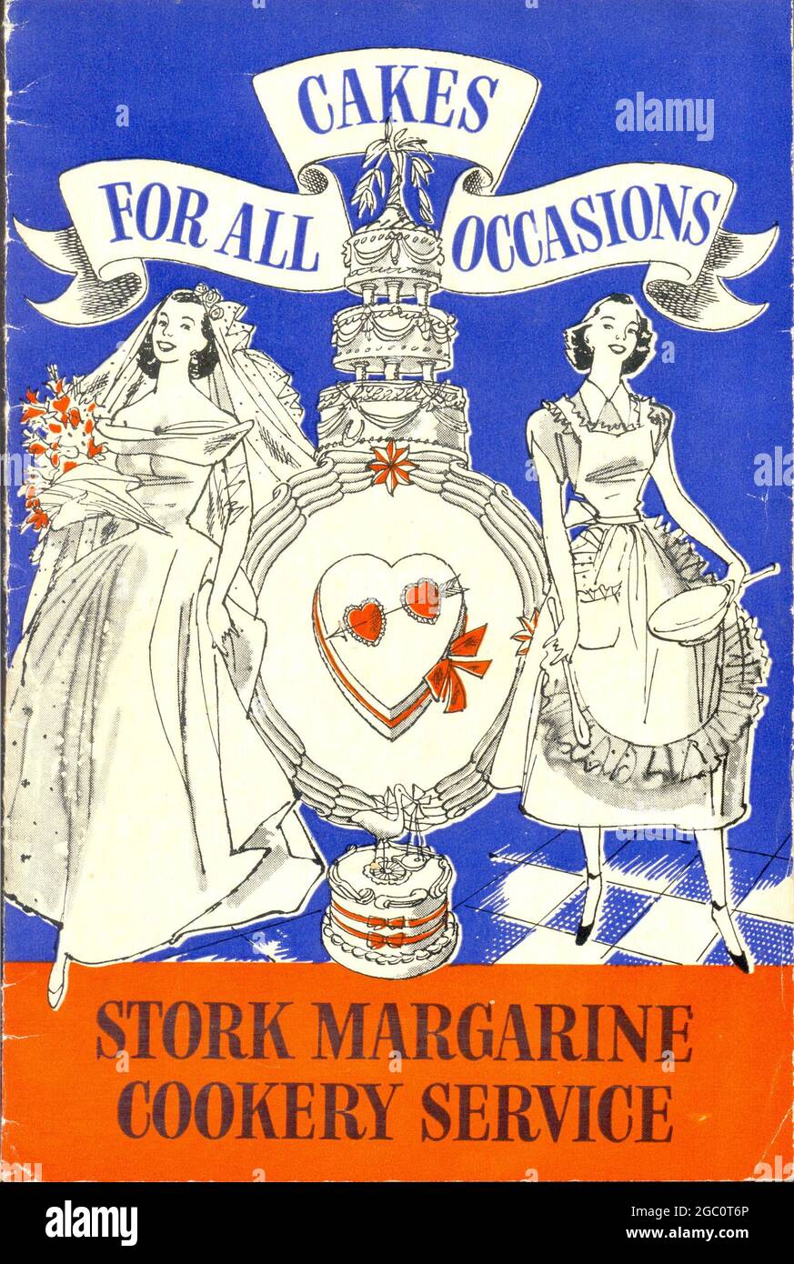 Give away advertising book from Stork Margarine Cookery Service of ...