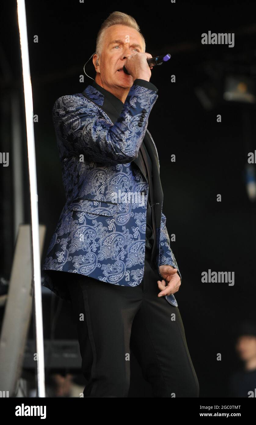 ABC Performing live at Lets Rock Leeds 80s Festival Stock Photo - Alamy