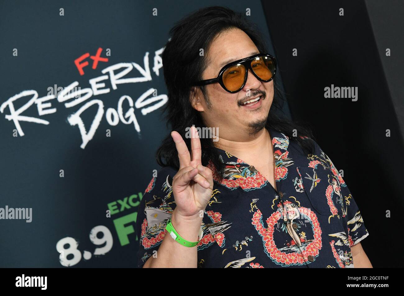 Los Angeles, USA. 05th Aug, 2021. Bobby Lee arrives at FX's RESERVATION ...