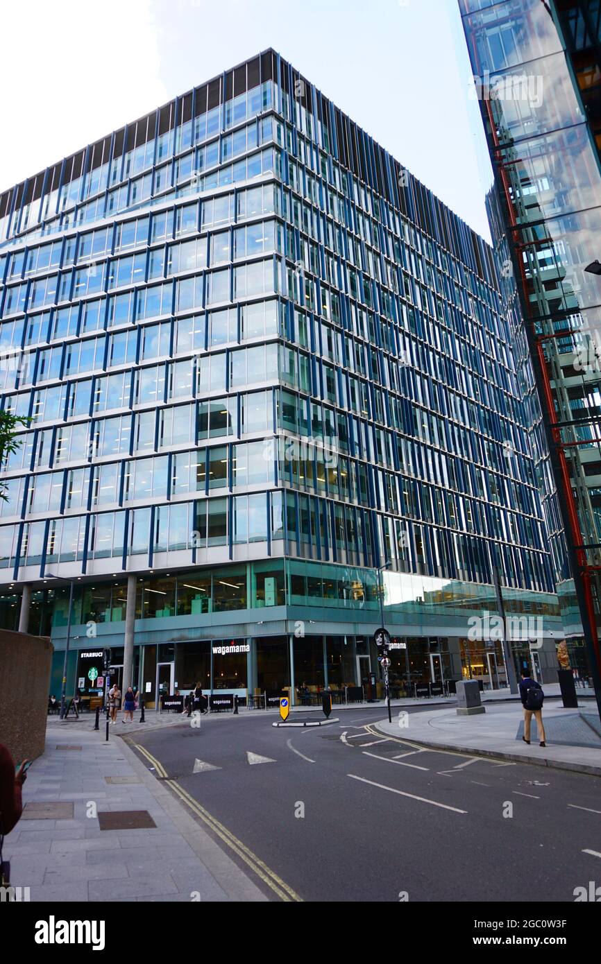 High rise building in the City of London, United Kingdom Stock Photo ...