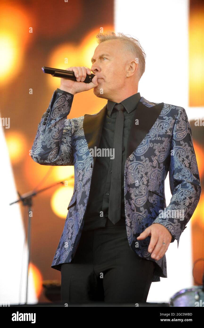 ABC Performing live at Lets Rock Leeds 80s Festival Stock Photo - Alamy