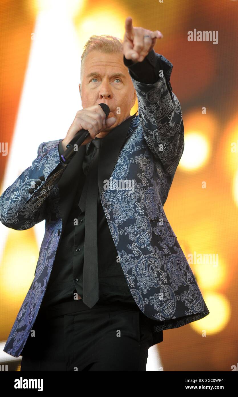 ABC Performing live at Lets Rock Leeds 80s Festival Stock Photo - Alamy