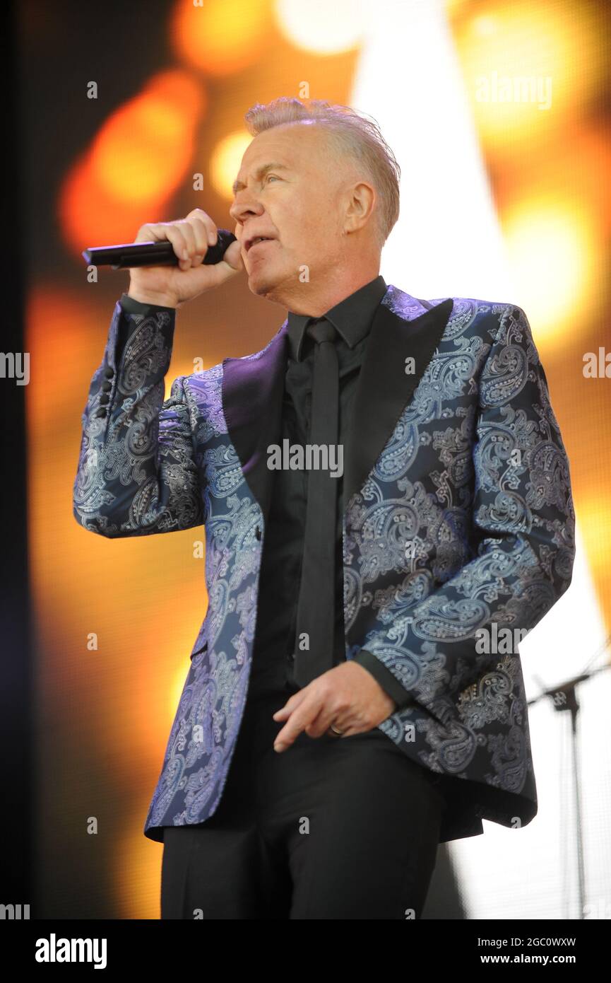 ABC Performing live at Lets Rock Leeds 80s Festival Stock Photo - Alamy