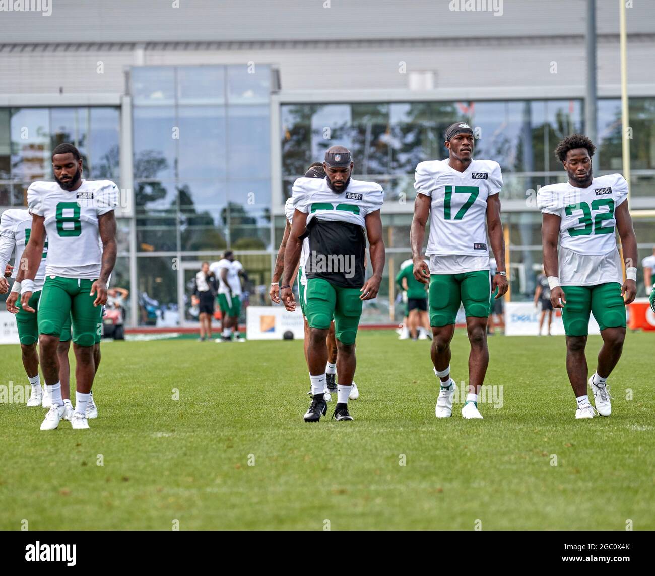 August 6, 2021, Florham Park, New Jersey, USA: New York Jets wide ...