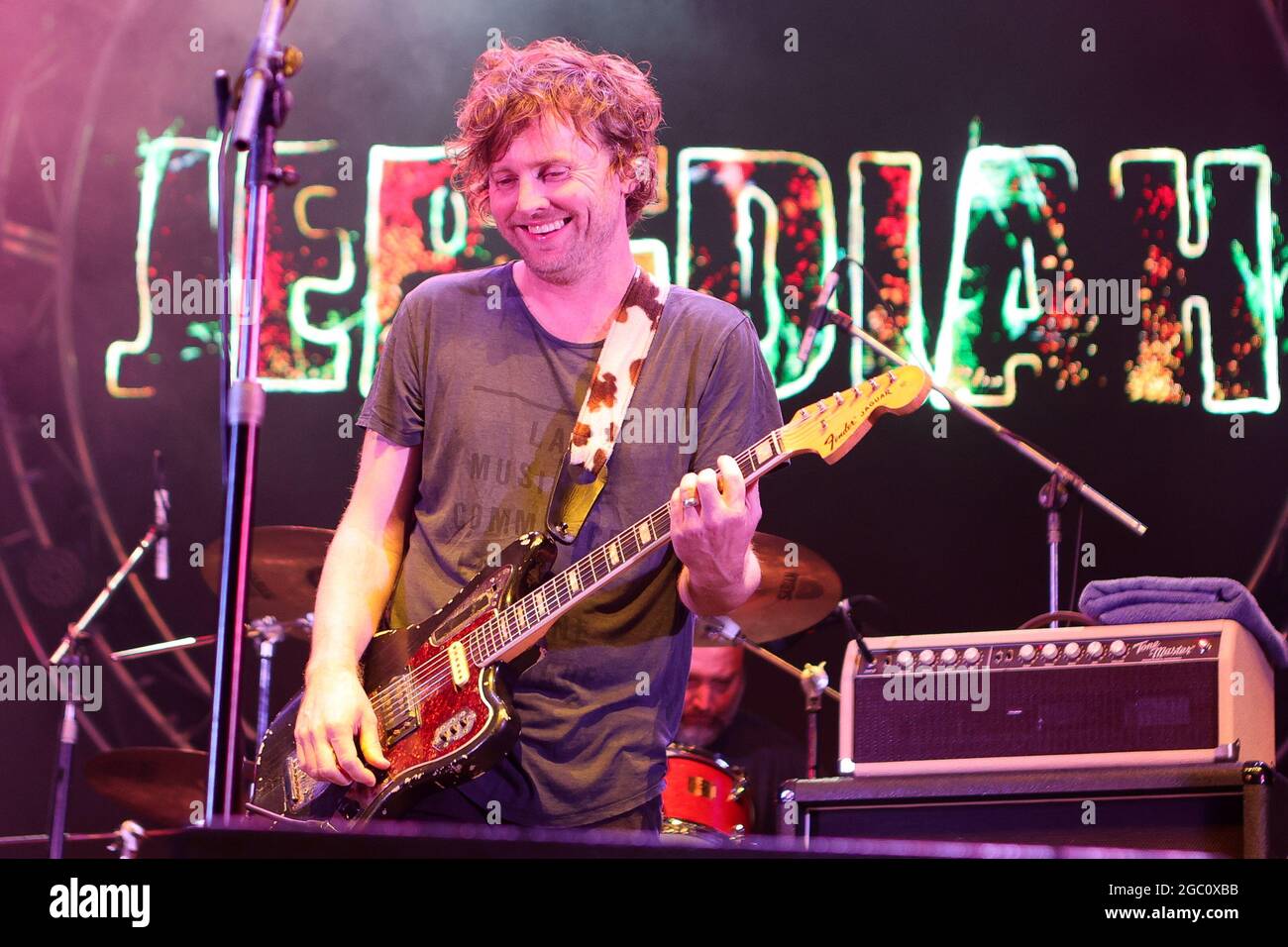 Jebediah at the 2021 Spring Loaded Festival . Credit: Pete Dovgan/Speed ...