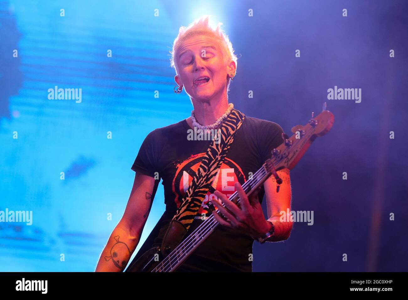 Jebediah at the 2021 Spring Loaded Festival . Credit: Pete Dovgan/Speed ...