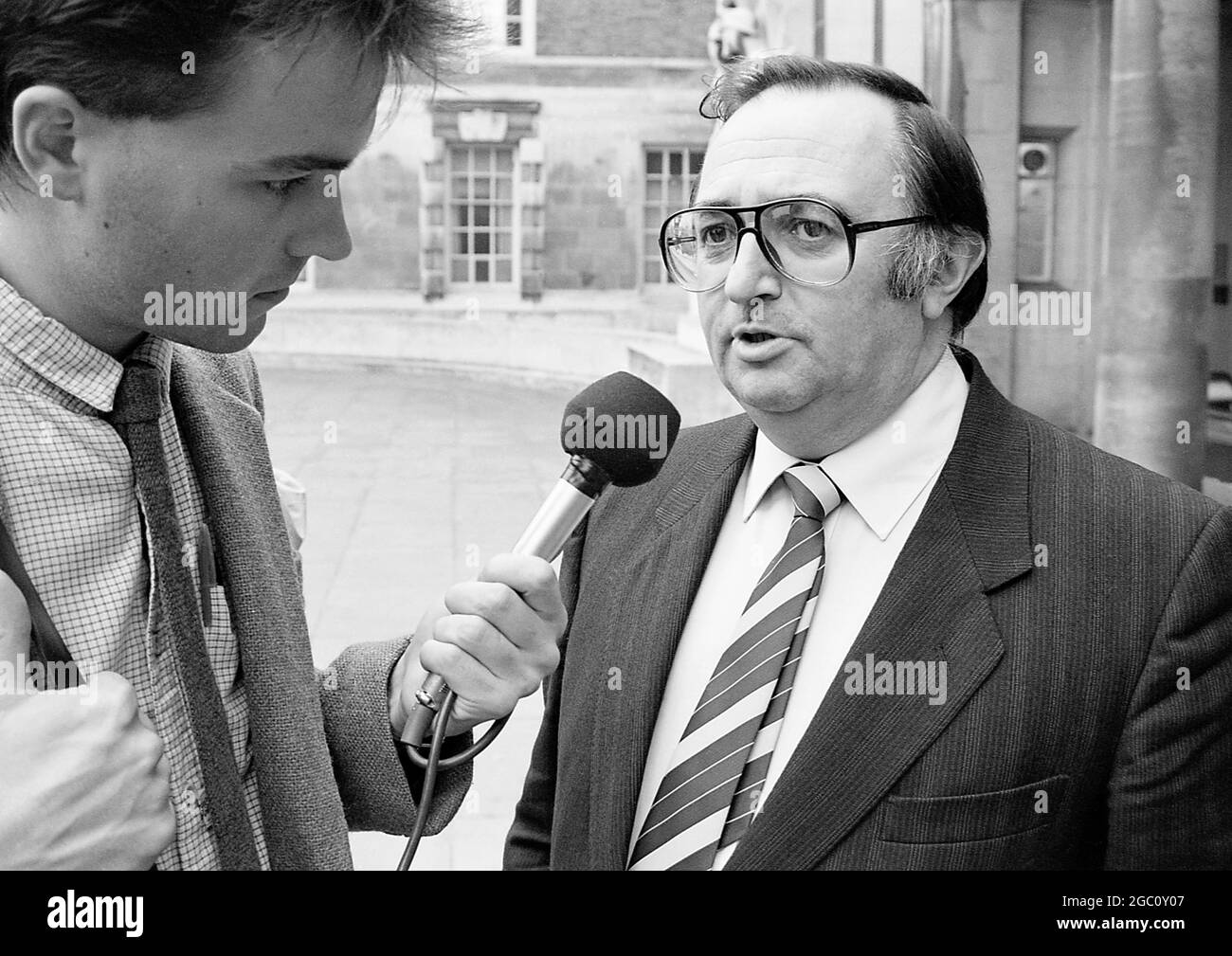 Doug McAvoy, National Union of Teachers General Secretary, October 1985 ...