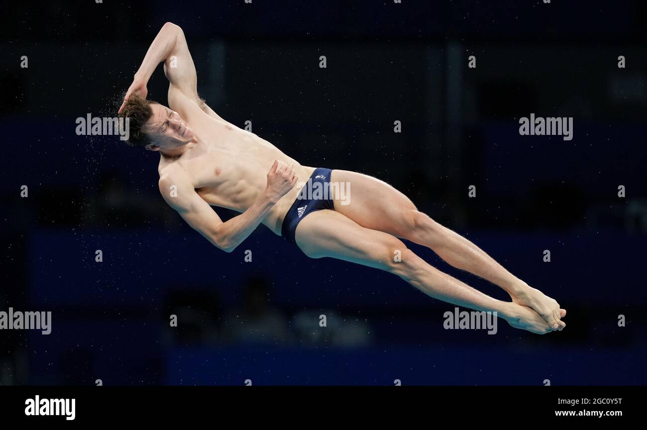 Great Britain's Noah Williams during the Men's 10m Platform Diving ...