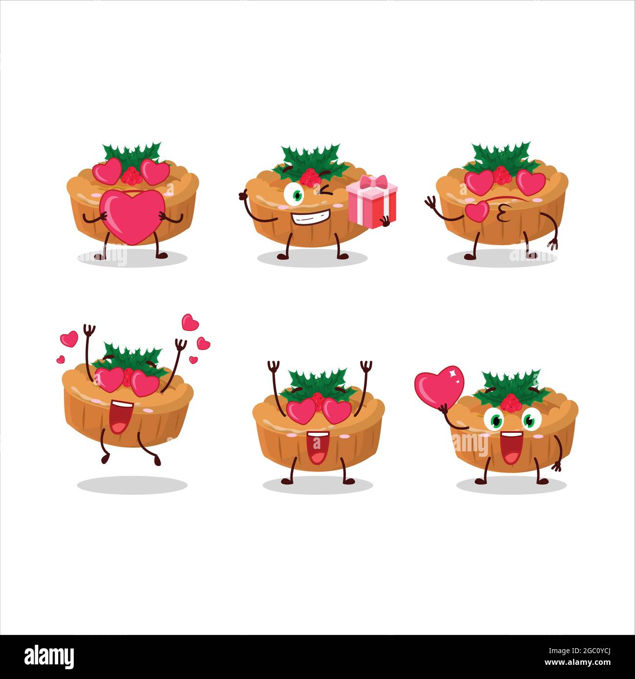 Christmas mince pie Stock Vector Images - Alamy
