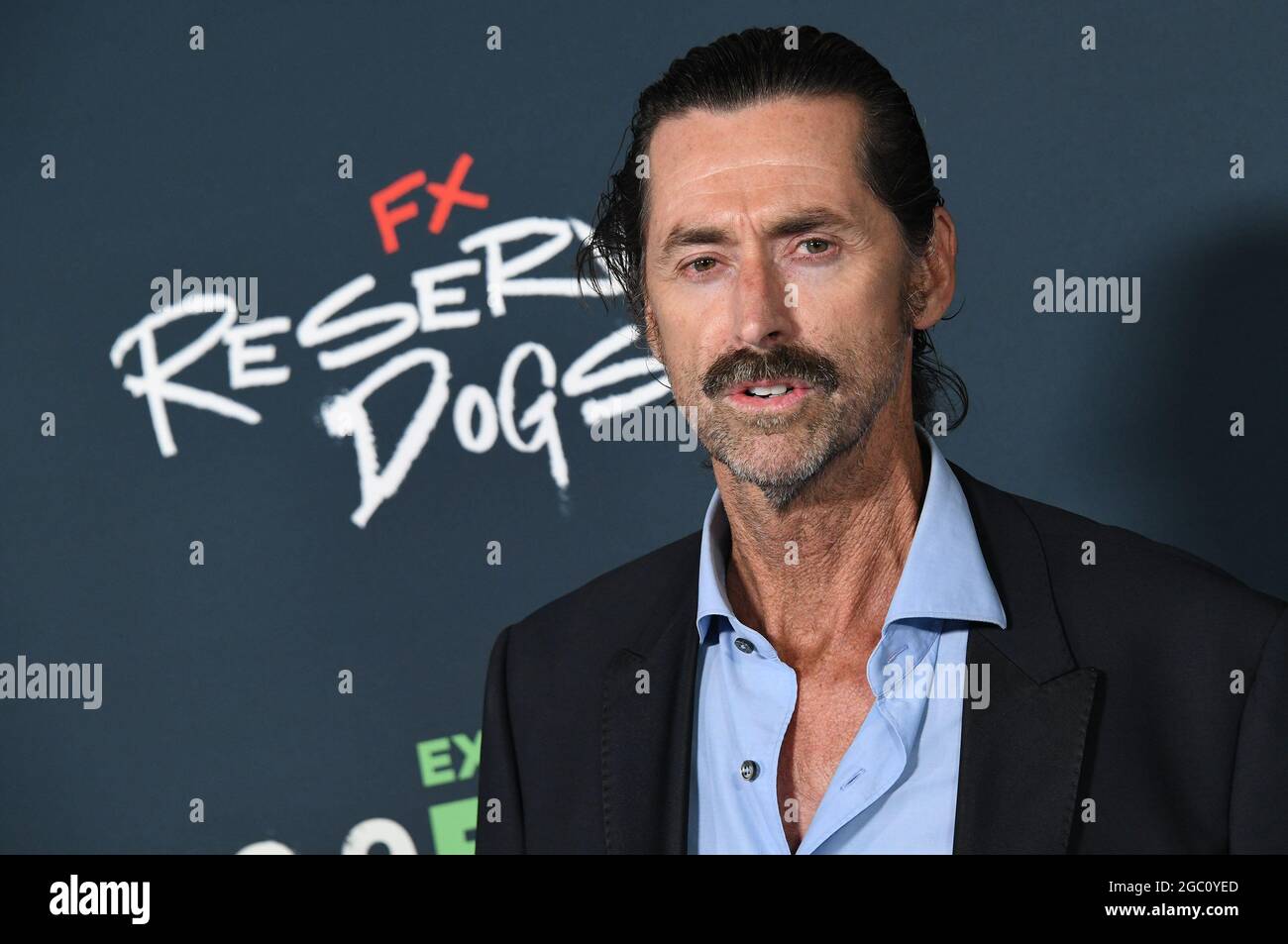 Los Angeles, USA. 05th Aug, 2021. Kirk Fox arrives at FX's RESERVATION ...