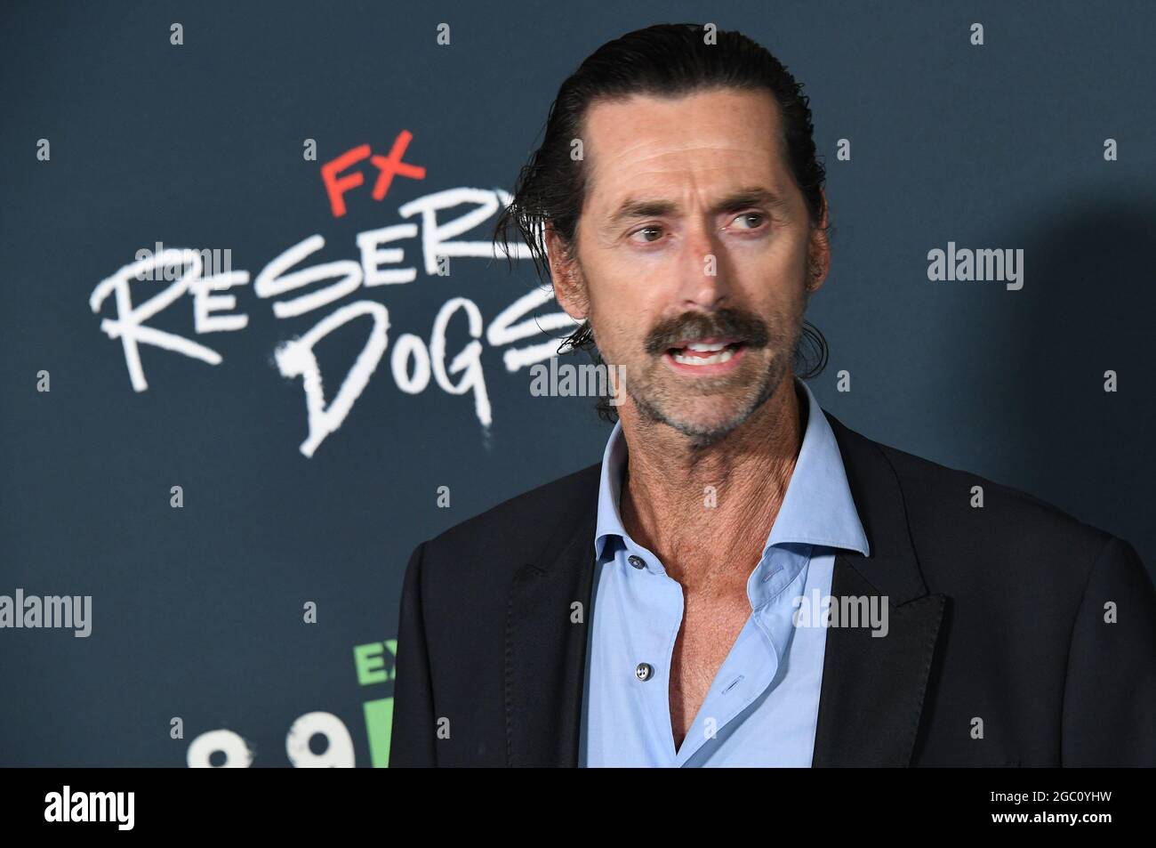 Los Angeles, USA. 05th Aug, 2021. Kirk Fox arrives at FX's RESERVATION ...