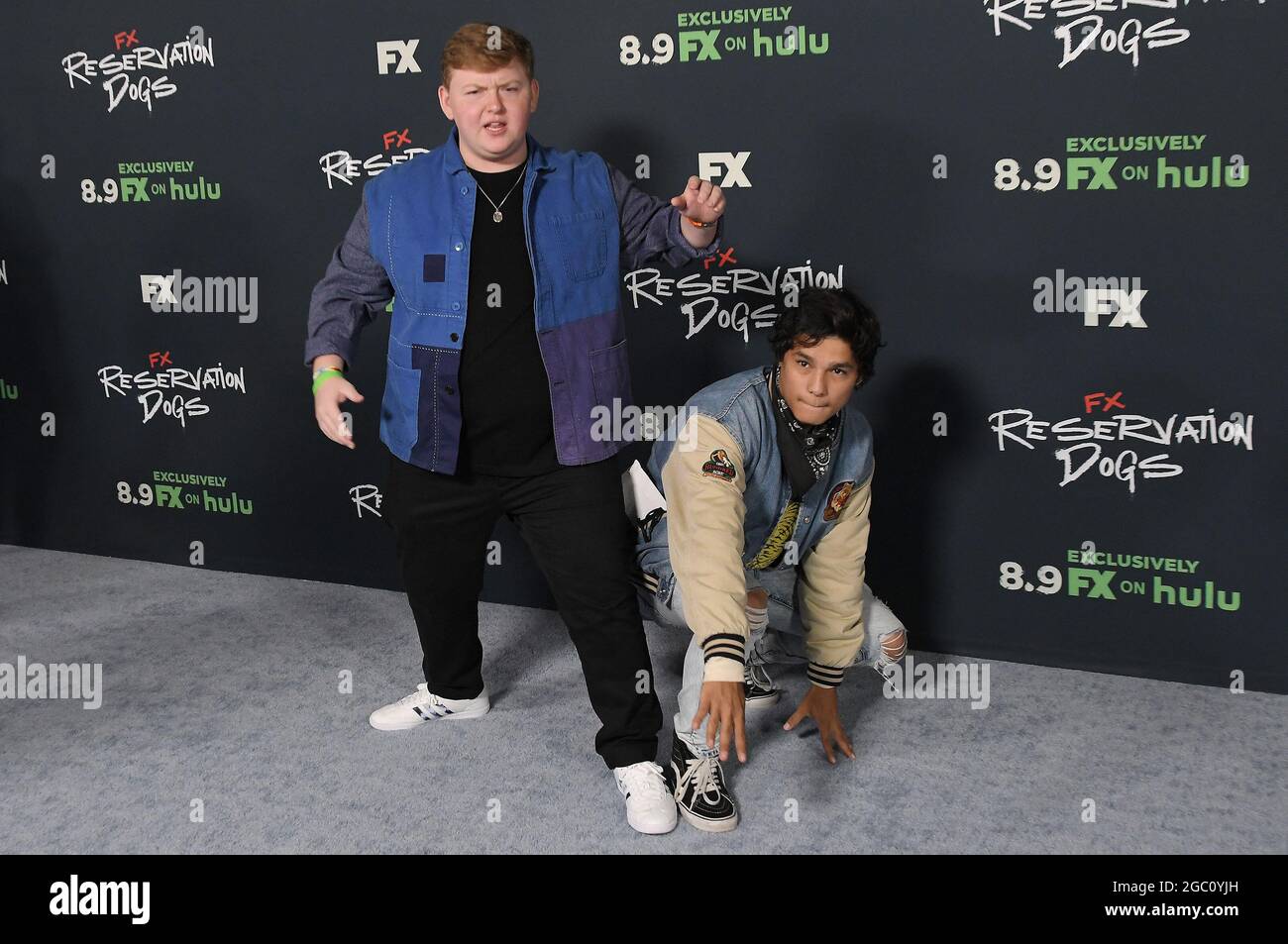 Los Angeles, USA. 05th Aug, 2021. (L-R) Jack Maricle and Dalton Cramer ...