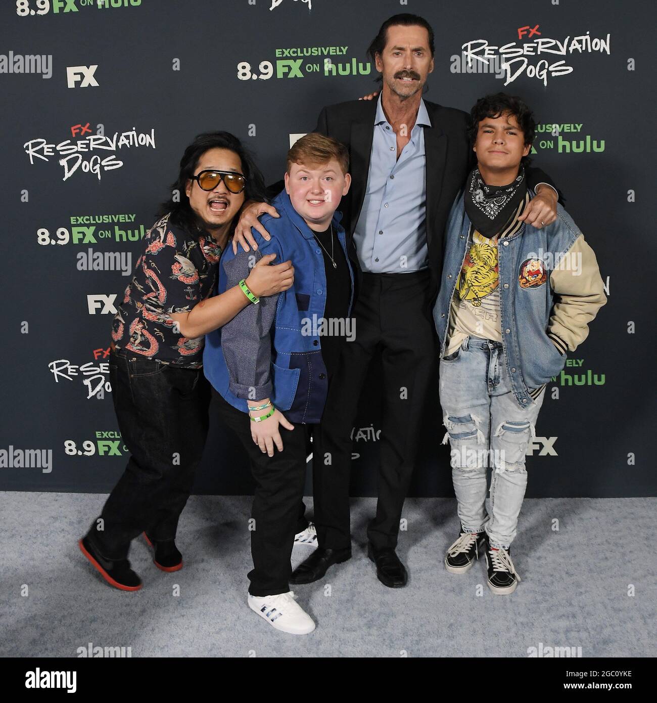 Los Angeles, USA. 05th Aug, 2021. (L-R) Bobby Lee, Jack Maricle, Kirk ...