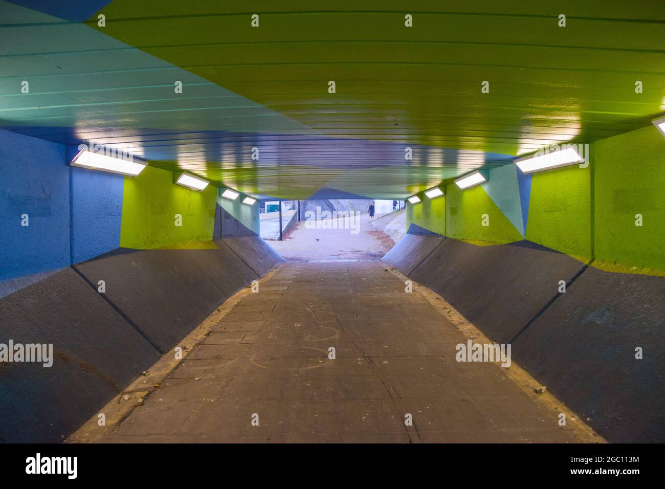 Trinity Road underpass at Wandsworth roundabout, the setting for an ...