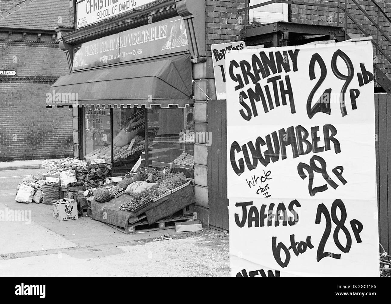 Kirkby, Nottingham, UK 1986 Stock Photo - Alamy