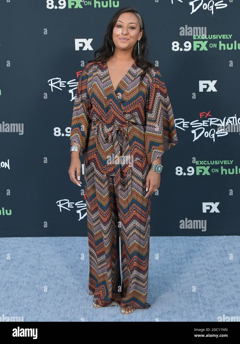 Los Angeles, USA. 05th Aug, 2021. Tazbah Rose Chavez arrives at FX's ...