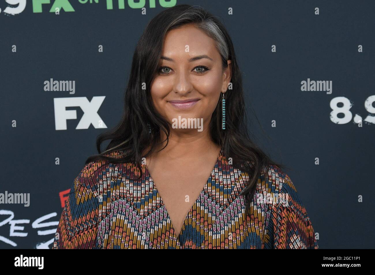 Los Angeles, USA. 05th Aug, 2021. Tazbah Rose Chavez arrives at FX's ...