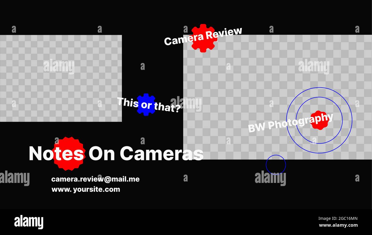 Creative Banner for Your Camera Review Channel on Video Platform ...