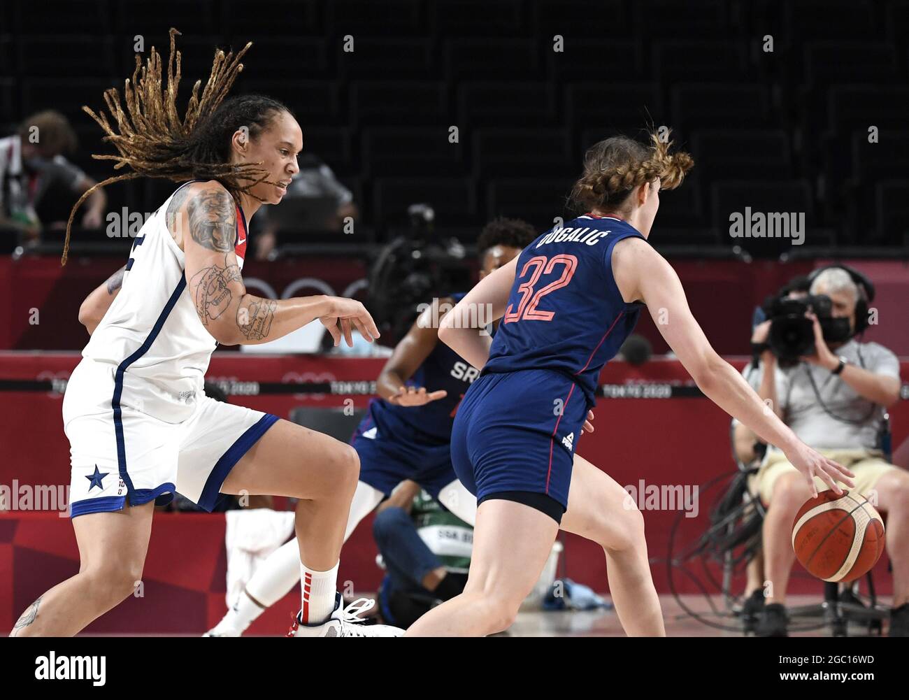 Brittney griner medal hi-res stock photography and images - Alamy