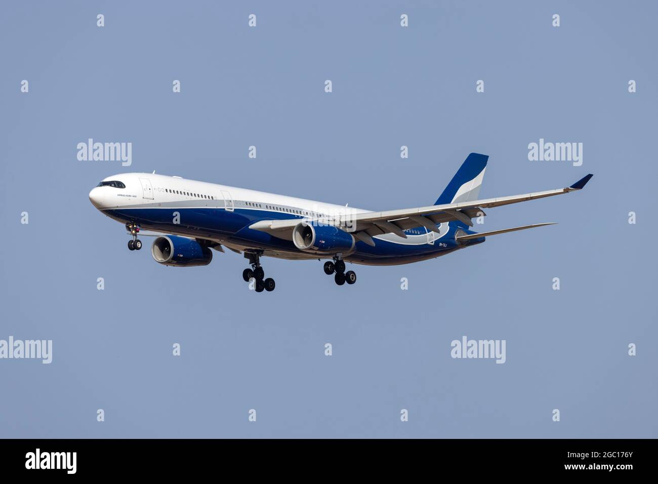 Hi Fly Malta Airbus A330-343 (Reg: 9H-TAJ) on finals runway 31 Stock ...