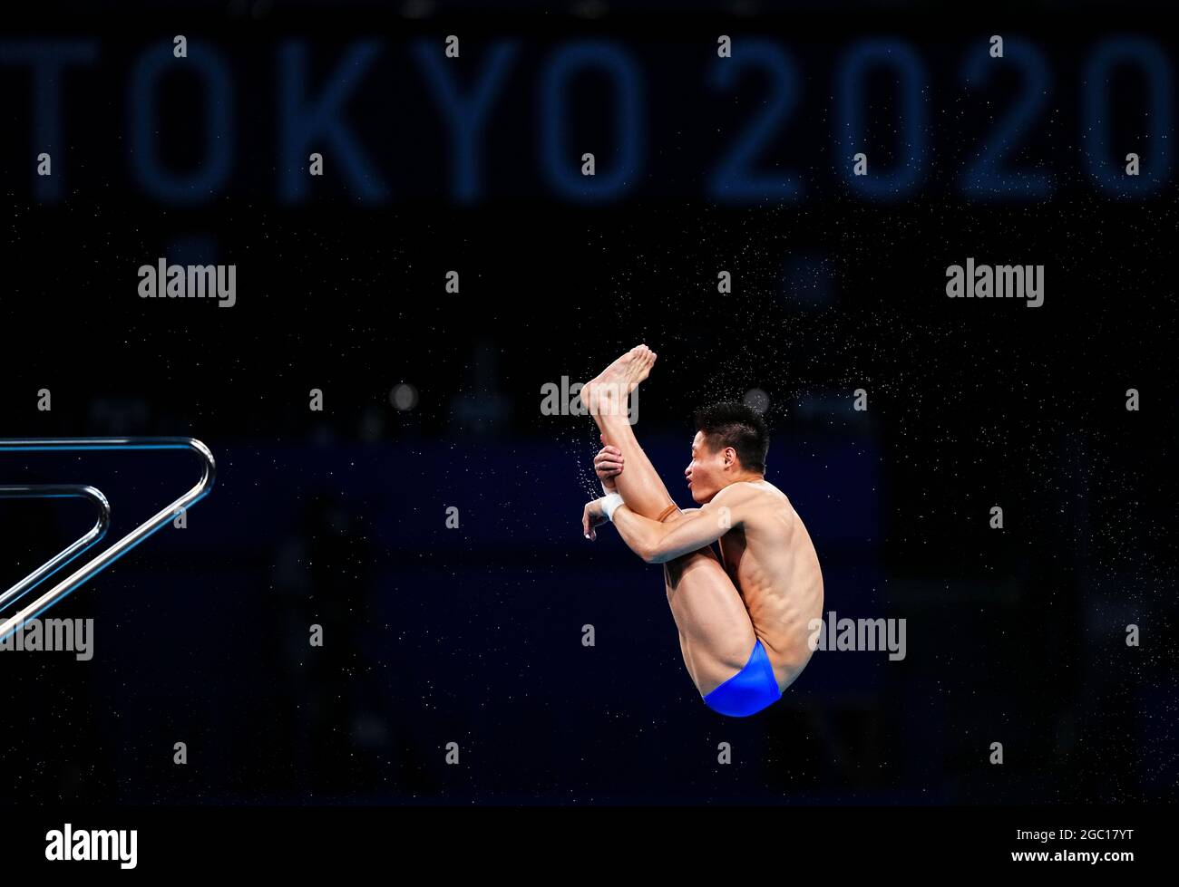 Tokyo, Japan. 6th Aug, 2021. Yang Jian of China competes during the men ...